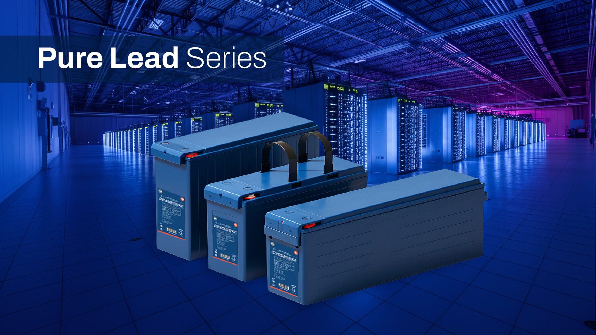 Pure Lead (TPPL) AGM Batteries for UPS, Telecom & Life Safety